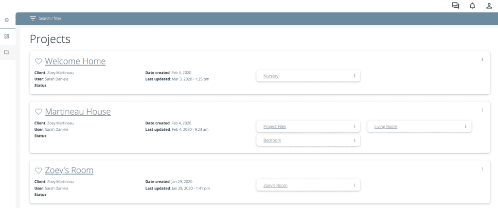 Features - Interior Design Business Management Tool | Mydoma Studio